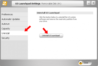 Disable, Remove and Uninstall U3 Launchpad - Tech Journey