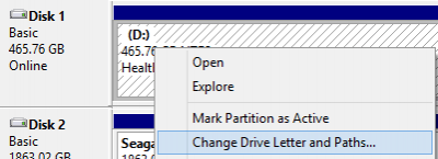 Change or Modify the Drive Letter and Paths in Windows - Tech Journey