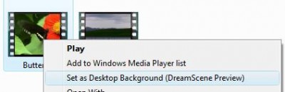 Windows Vista Ultimate DreamScene Preview Enable for Download via ...