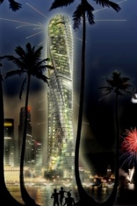 Futuristic Rotating Tower Skyscraper in Dubai - Tech Journey