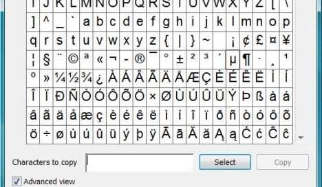Character Map Archives - Tech Journey