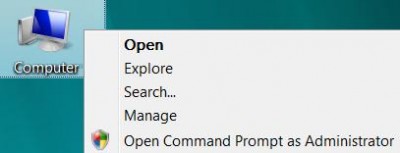 Run Command Prompt as Administrator from Computer's Right Click Menu in Windows - Tech Journey