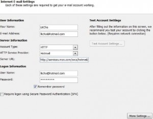Set Up and Add Hotmail Account in Microsoft Outlook 2007 - Tech Journey