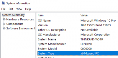 How to Check if Windows 10 / 8 / 7 / Vista / XP / Server System Is 32 ...