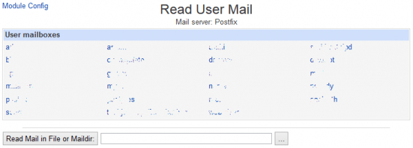 How to Read User Mail in the Webmin / Virtualmin / Cloudmin - Tech Journey