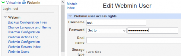 How to Reset or Change Virtualmin & Webmin Root Password - Tech Journey