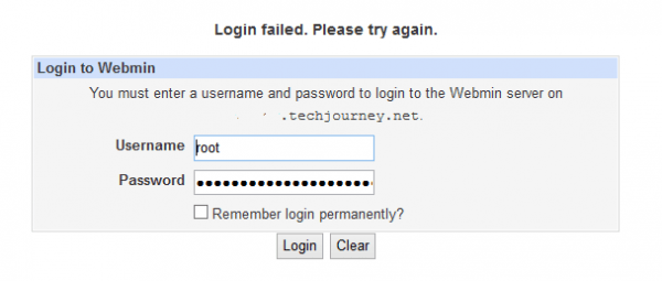 How to Reset or Change Virtualmin & Webmin Root Password - Tech Journey
