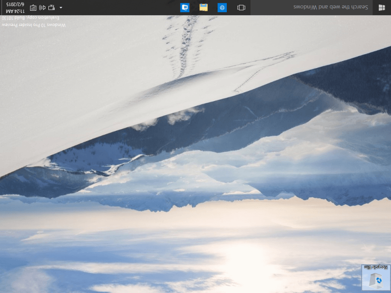 Computer Screen / Monitor Display Orientation Flipped Upside Down ...