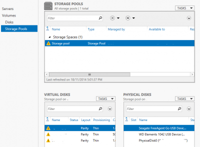 Storage Spaces Virtual Disks Is Not Writable (Read-Only) & Not Auto-Attach - Tech Journey