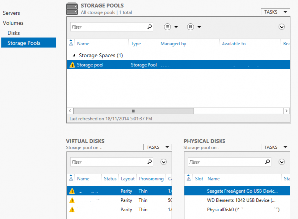 Storage Spaces Virtual Disks Is Not Writable Read Only And Not Auto 7498