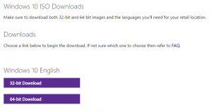 Download Official Windows 10 ISO via USB & DVD Media Creation Tool ...