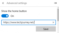 Show or Hide the Home Button in Edge Web Browser - Tech Journey