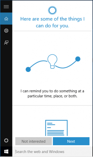 Enable & Set Up Cortana "Ask Me Anything" in Windows 10 - Tech Journey