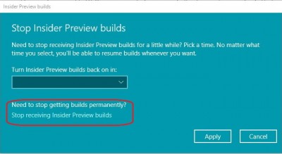 Quit & Leave Windows Insider Program & Stay Activated on Windows 10 ...