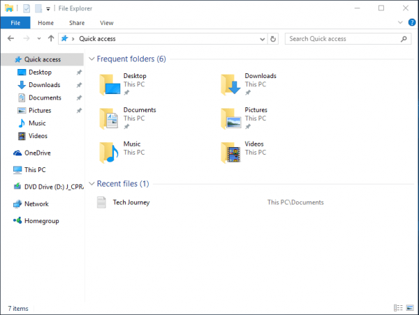 Disable & Prevent Frequent Folders from Automatic Show Up in Windows 10 Quick Access - Tech Journey