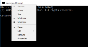 Enable or Disable Command Prompt & PowerShell Console New Features in ...