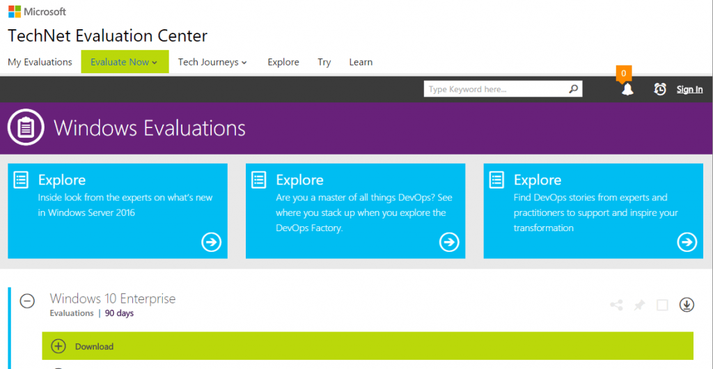 Download Windows 10 Enterprise Free 90-Day ISO & Pre-Activated Virtual ...