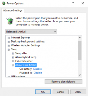 Prevent & Disable Windows Update from Waking Up PC System - Tech Journey