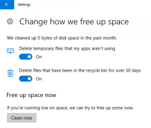 Automatic Disk Cleanup & Empty Recycle Bin to Free Up Space in Windows ...