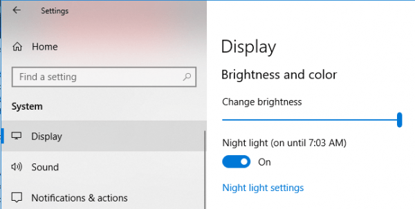 How to Reduce Blue Light in Windows 10 with Night Light (Night Shift ...