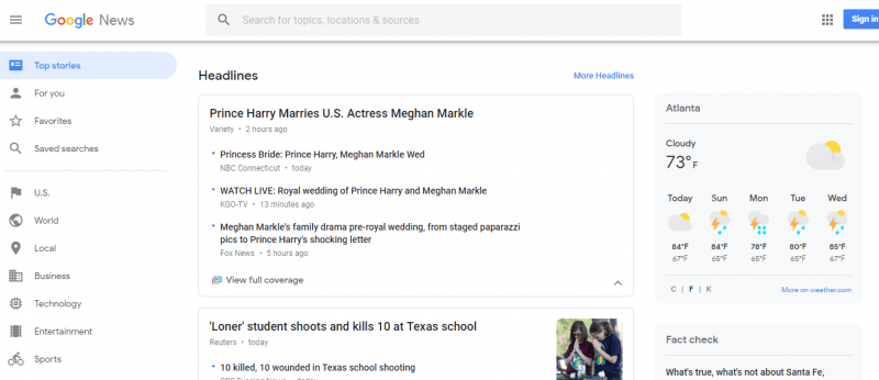 How to Revert Google News to Classic Old Format Layout - Tech Journey