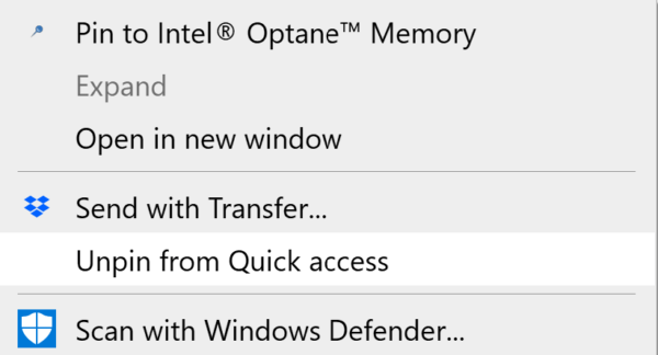 How to Pin or Unpin Folder Locations in Quick Access of Windows 10 - Tech Journey