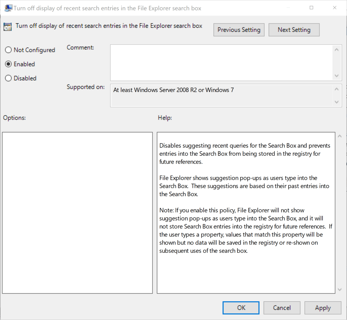 Disable Search the Web to See Results Suggestion in Windows 10 Start ...