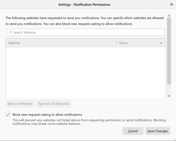 How to Block Requests to Allow & Send Notifications in Chrome, Firefox ...