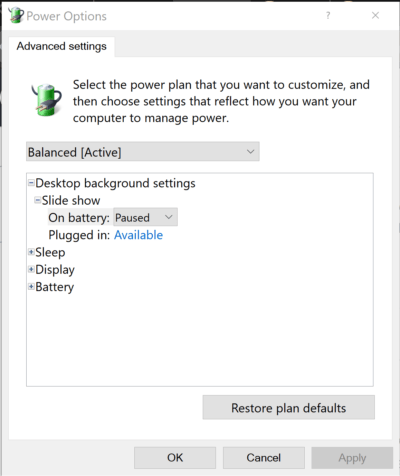 How to Reset & Restore Power Plans to Original Default Settings in ...