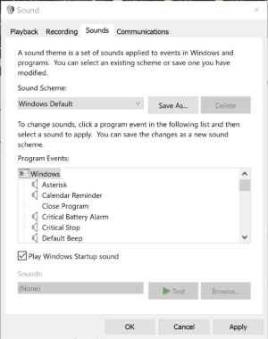 How to Play Windows Startup Sound in Windows 10 - Tech Journey